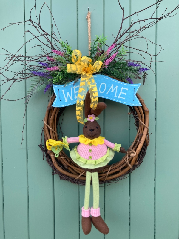 Welcome Easter Bunny wreath – buy online or call 021 427 2177